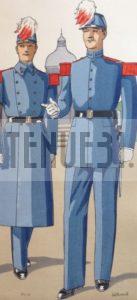 Histoire et uniforme de l'Ecole Spéciale Militaire Saint-Cyr.