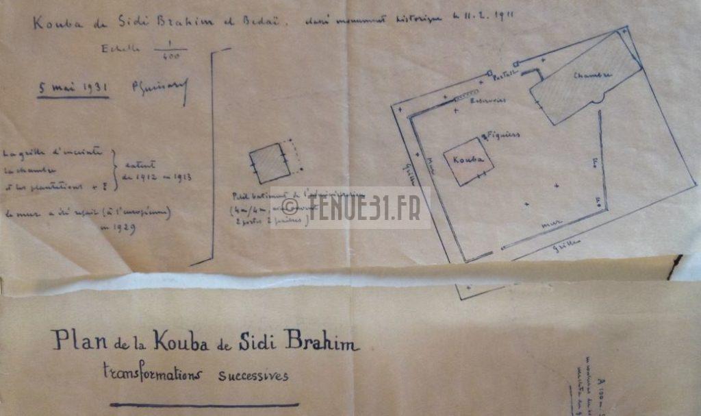 Sidi Brahim. Pélerinage sur les lieux des combats en 1931.